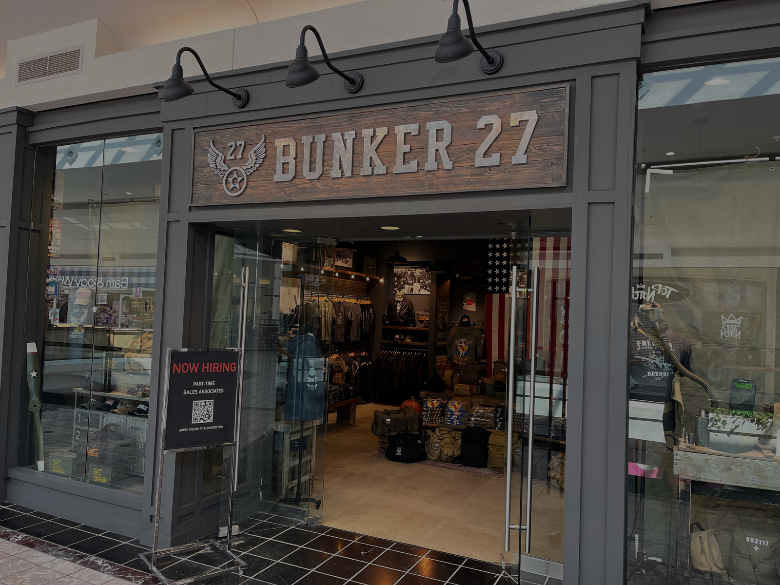 Bunker 27 Opens its First Mall-Based Retail Store - BUNKER 27