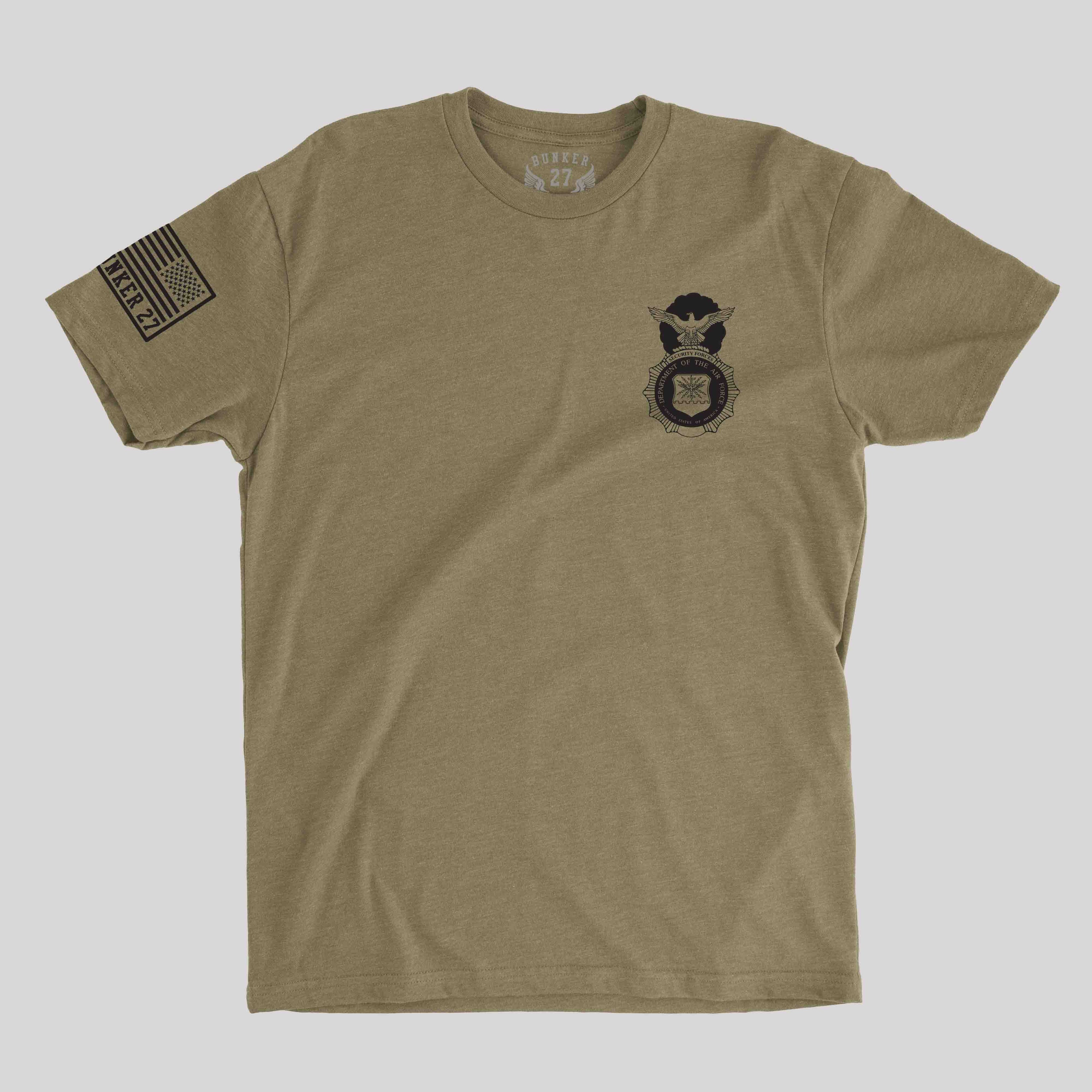 U.S. Air Force Security Forces T-Shirt - BUNKER 27