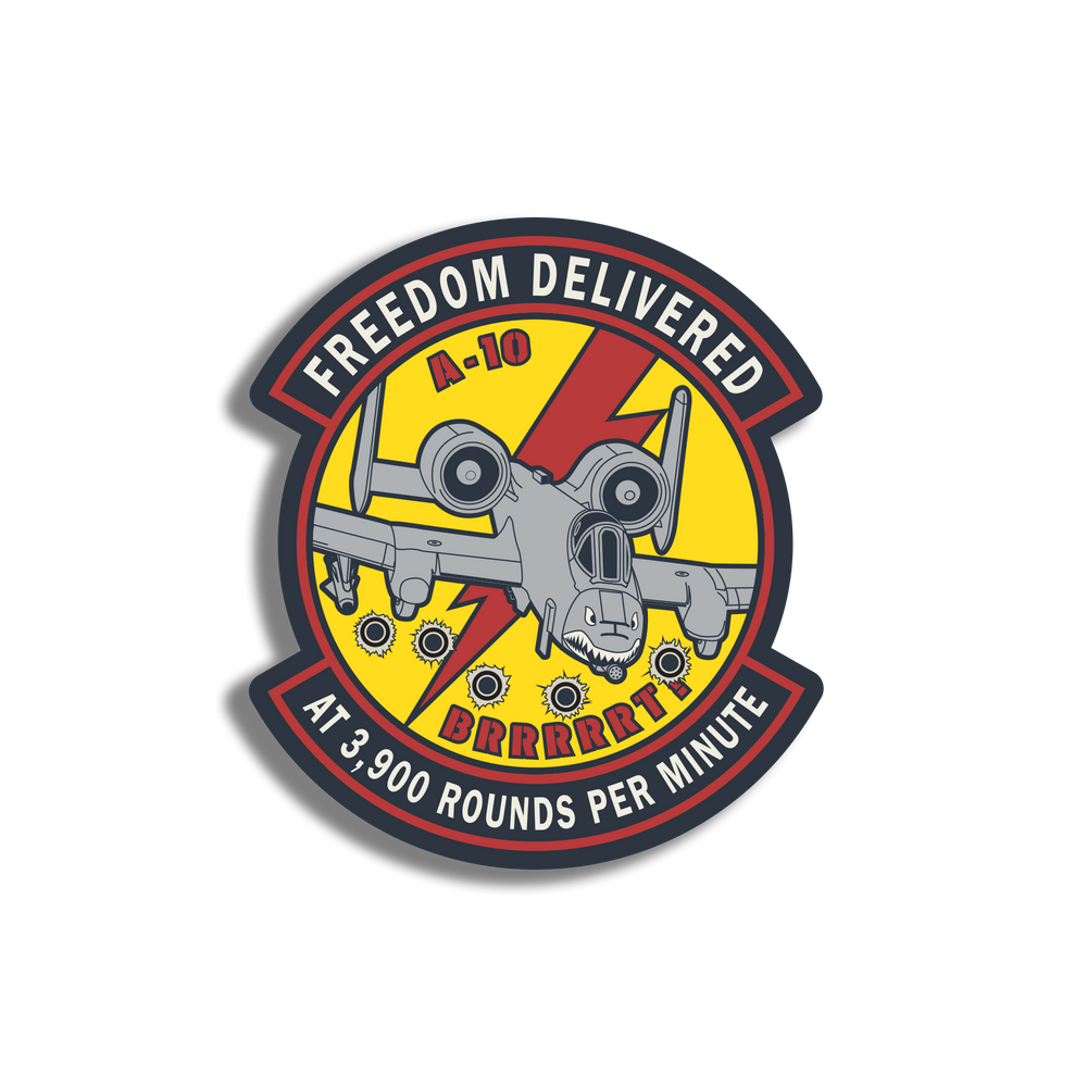 A-10 Warthog 3.5" PVC Patch - BUNKER 27