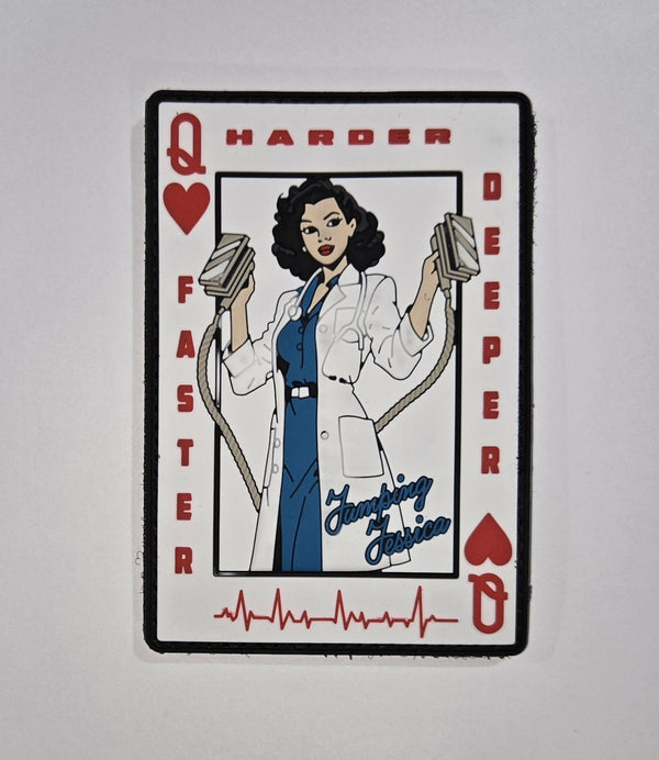 Jumping Jessica PVC Patch - BUNKER 27